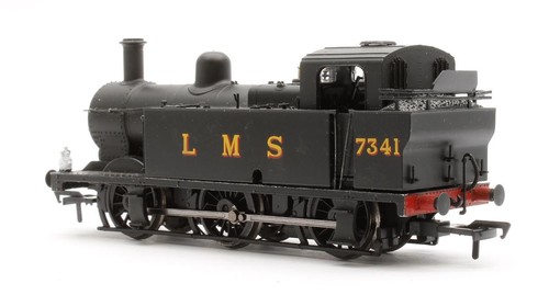 BACHMANN 'OO' GAUGE 32-227B LMS BLACK CLASS 3F FOWLER JINTY 7341 LOCO ...