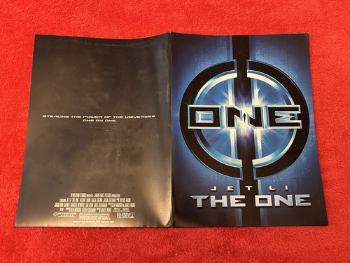 THE ONE original press kit with 10 35mm color slides JET LI Jason ...