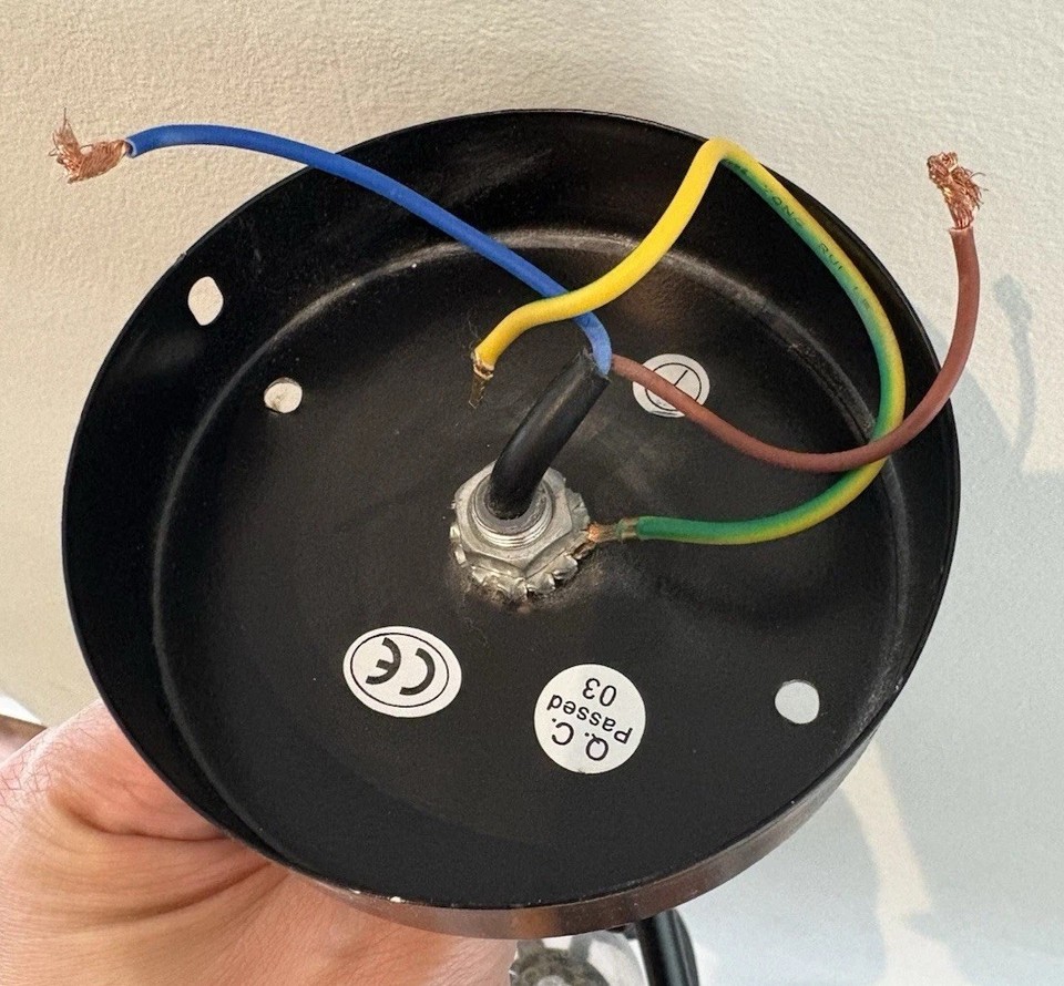 Retro Hanging Man Lamp In Black | eBay UK