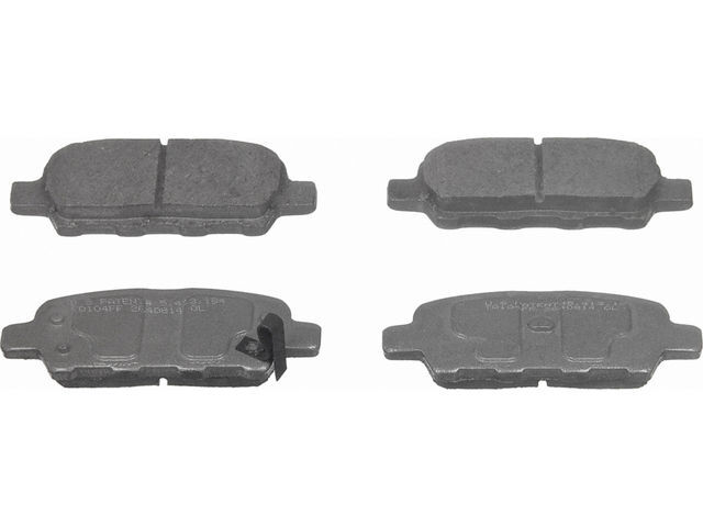 Rear Wagner ThermoQuiet Brake Pad Set fits Nissan 350Z 2003-2009 58JBCQ ...
