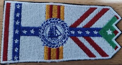 Tampa Florida Flag Patch W/ VELCRO® Brand Fastener Tactical Morale ...