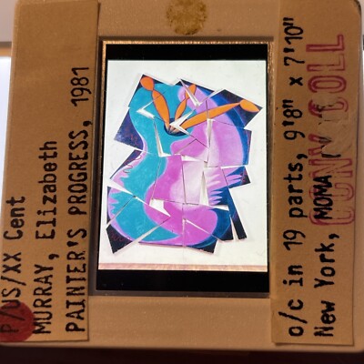 Elizabeth Murray “painter’s Progress” American Art 35mm Slide | eBay