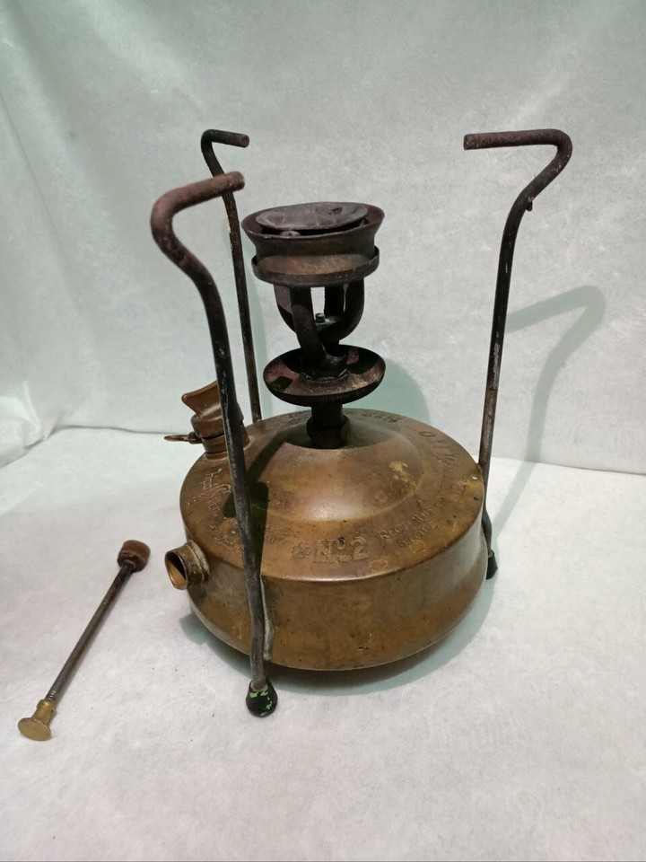 Hipolito Rechaud Stove Kerosene Copper Vintage Superior Qualitiy Nº 2 ...