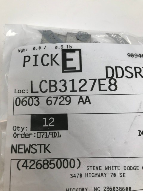 Bumper Mopar 6036729AA for sale online | eBay