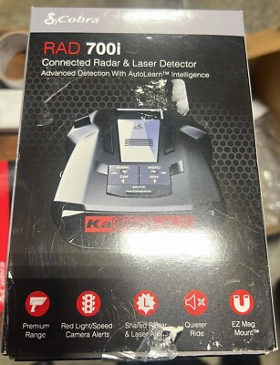 Cobra RAD 700i Laser Radar Detector - Premium Detection Range ...