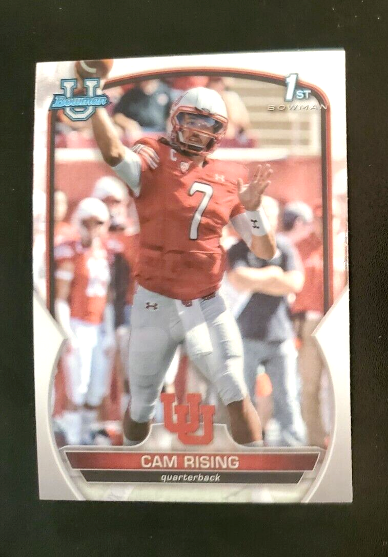 2022 Bowman U Chrome 1st CAM RISING Utah Utes card #76 Mint | eBay