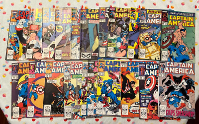 Captain America #348-353,355,356,363-367,369-373,376-379 / 20 Comics ...