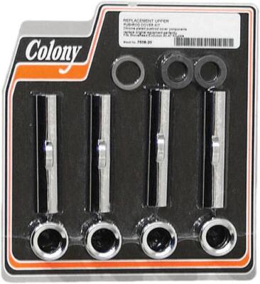 Colony Machine Upper Pushrod Cover Kit Outer Evo Shov/40-47 Knuck 7508 ...