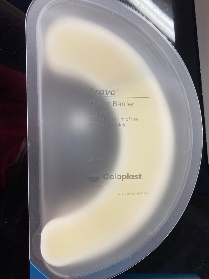 lot 2 -120700 Coloplast Brava curved elastic barrier strips 20/bx | eBay