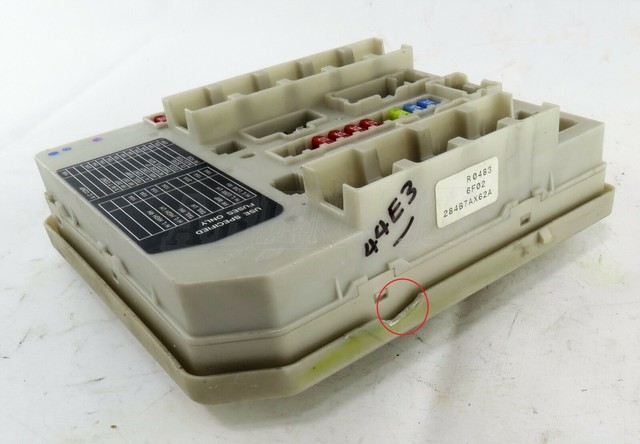 NISSAN NOTE E11 NE11 Fuse Box 284B7AX62A 1.5 Diesel 2007 10597837 for ...