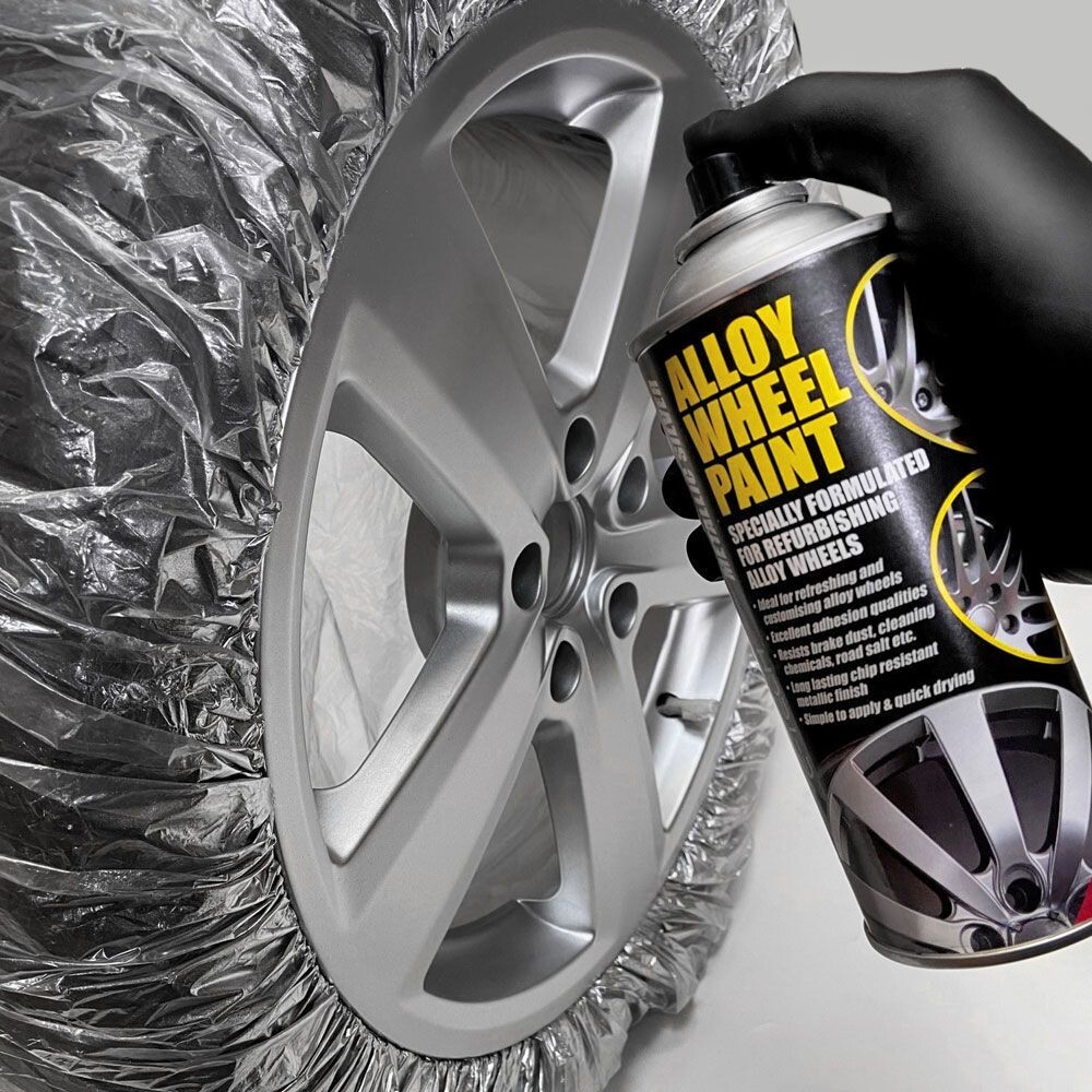 Alloy Wheel Refurb Tyre Mask 5pcs Quick Most Effective Way to Prevent ...