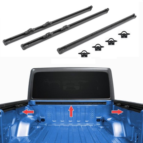 Trail Rail System Tie Down Rails Fits Jeep Gladiator JT Utility OE ...