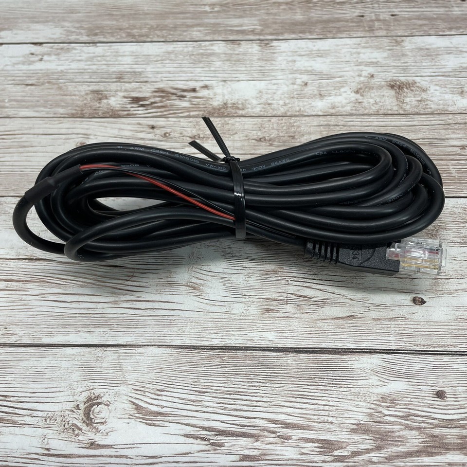 APC Schneider NetBotz Dry Contact State Monitor Sensor Cable 15ft Black ...