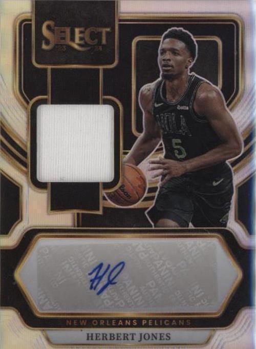2023-24 Panini Select - Autographed Memorabilia Herbert Jones #AM-HER ...