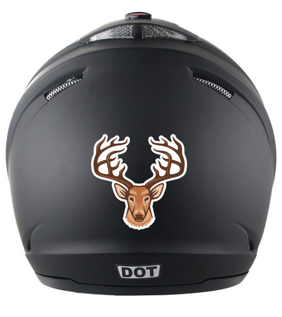 2 x Deer Stag Vinyl Sticker Decal iPad Laptop Car Bike Helmet Animal ...