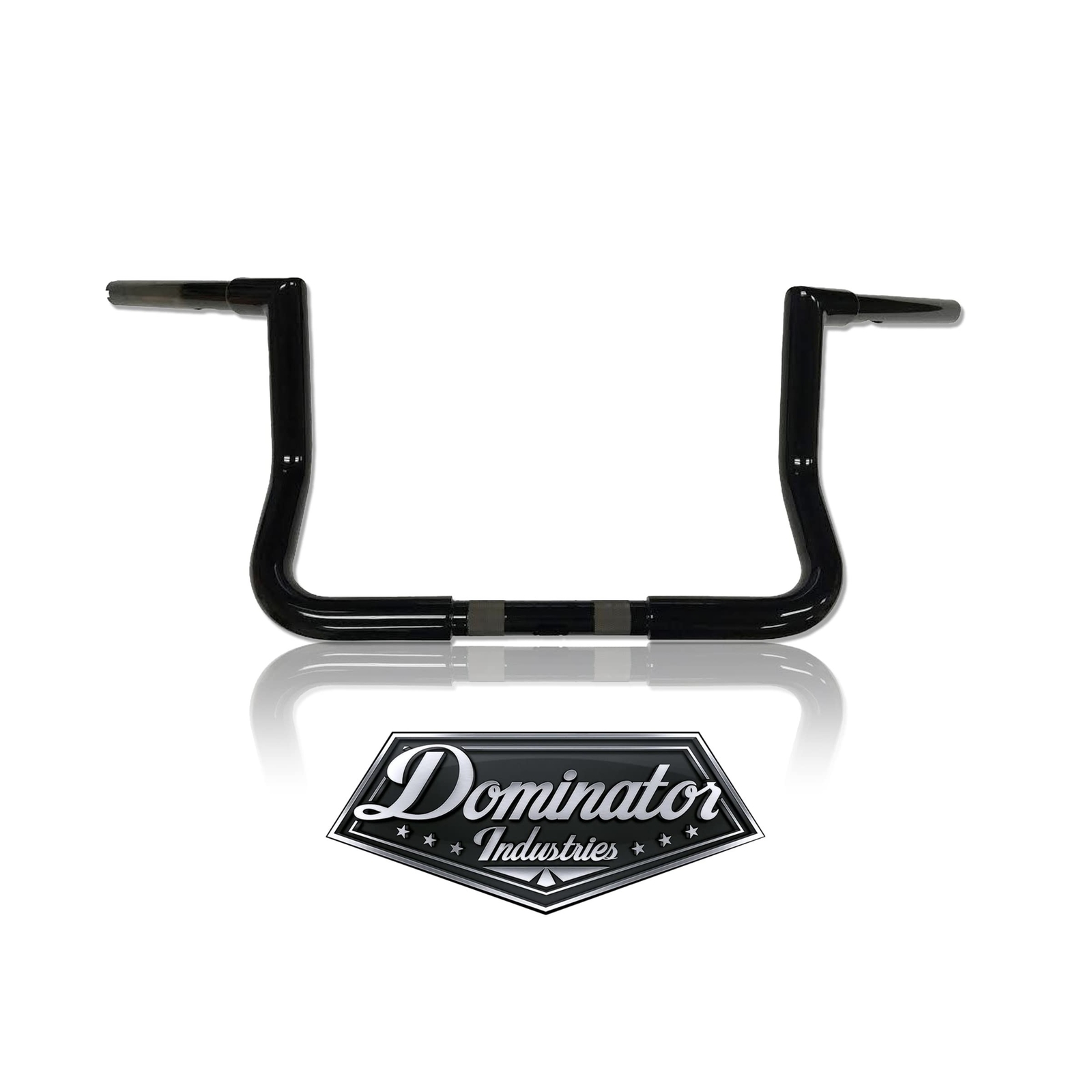 Dominator Industries 1 1/4 inch Miter Cut Bagger Ape Handlebar, 10 inch ...