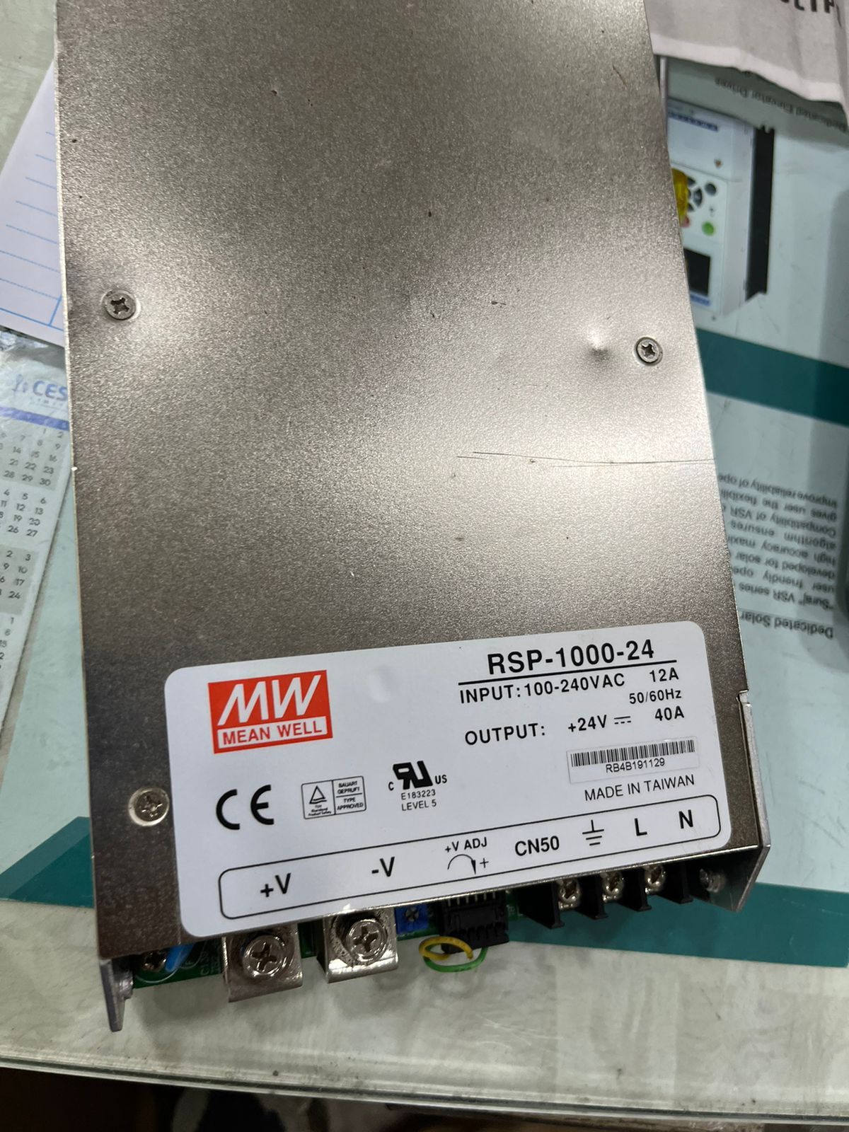 MEAN WELL SMPS POWER SUPPLY , TYPE- RPS-1000-24. ADE IN TAIWAN | eBay