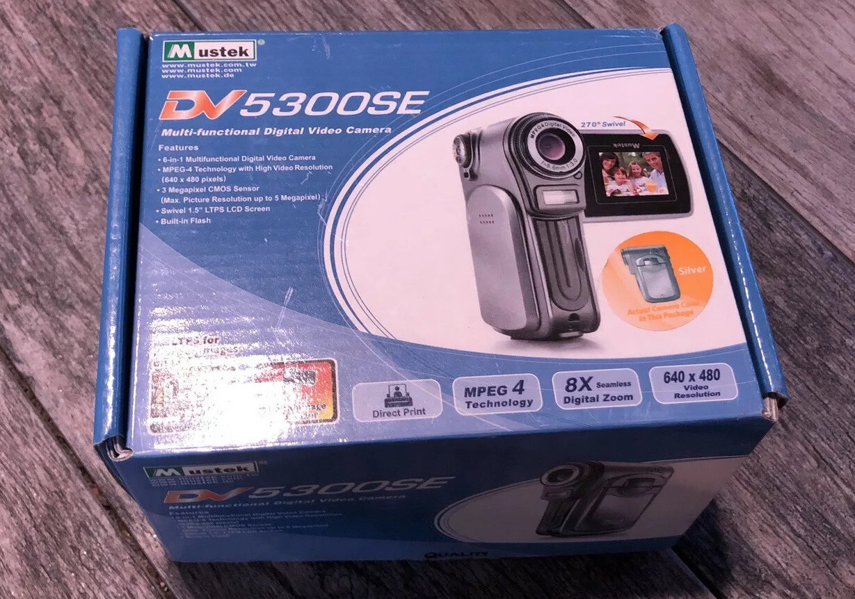 Mustek DV 5300SE Digital Video Camcorder Camera | eBay