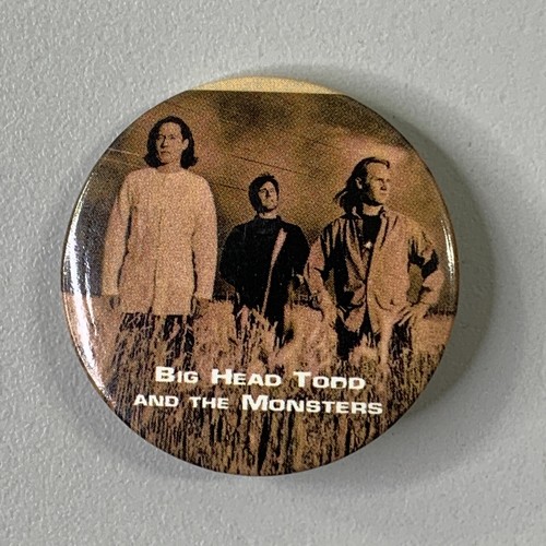 Big Head Todd And The Monsters Music Pin Pinback Button 1995 BHT VTG | eBay