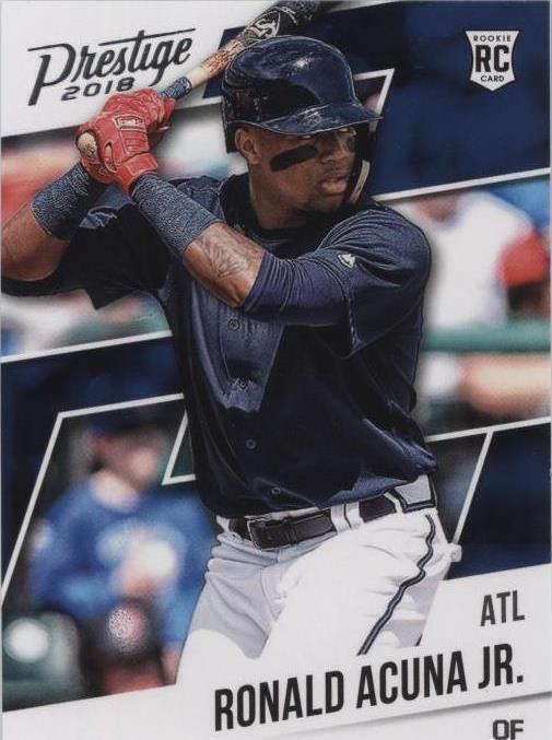 2018 Panini Chronicles - Prestige Ronald Acuña Jr. #8 (RC) for sale ...