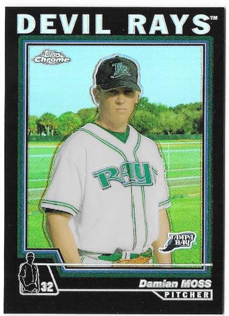 2004 Topps Chrome - Damian Moss #398 Black Refractor for sale online | eBay