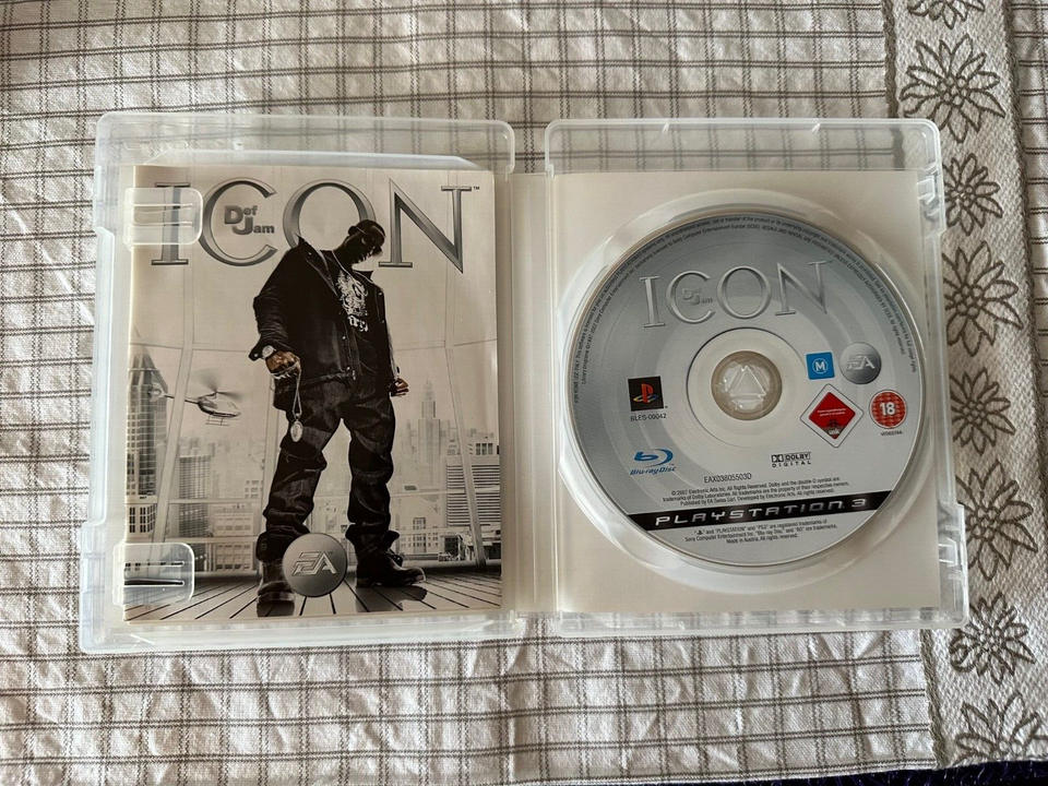 DEF JAM ICON Sony Playstation 3 PS3 Free Region ENGLISH CIB | eBay UK