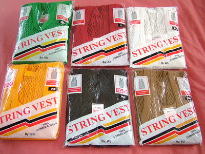 MENS STRING VESTS,100% COMBED COTTON,MESH NET,FISH NET,VARIOUS SUMMER ...