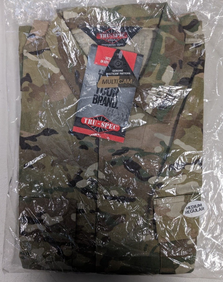 TruSpec Multicam BDU Jacket - Medium Regular - NEW WITH TAGS | eBay