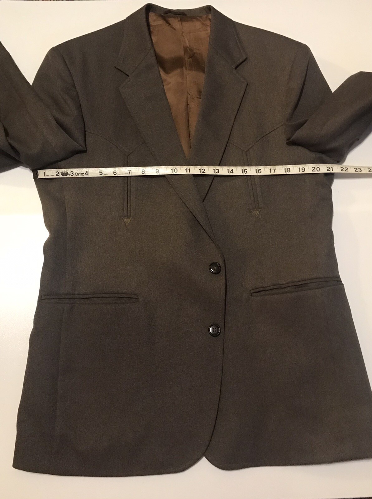 Vintage Circle S Western Wear Blazer Made In USA Jack… - Gem
