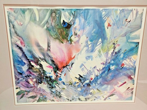 ZOE MAC ORIGINAL OFFSET LITHOGRAPH SIGNED NUMBERED FRAMED LTD edition ...