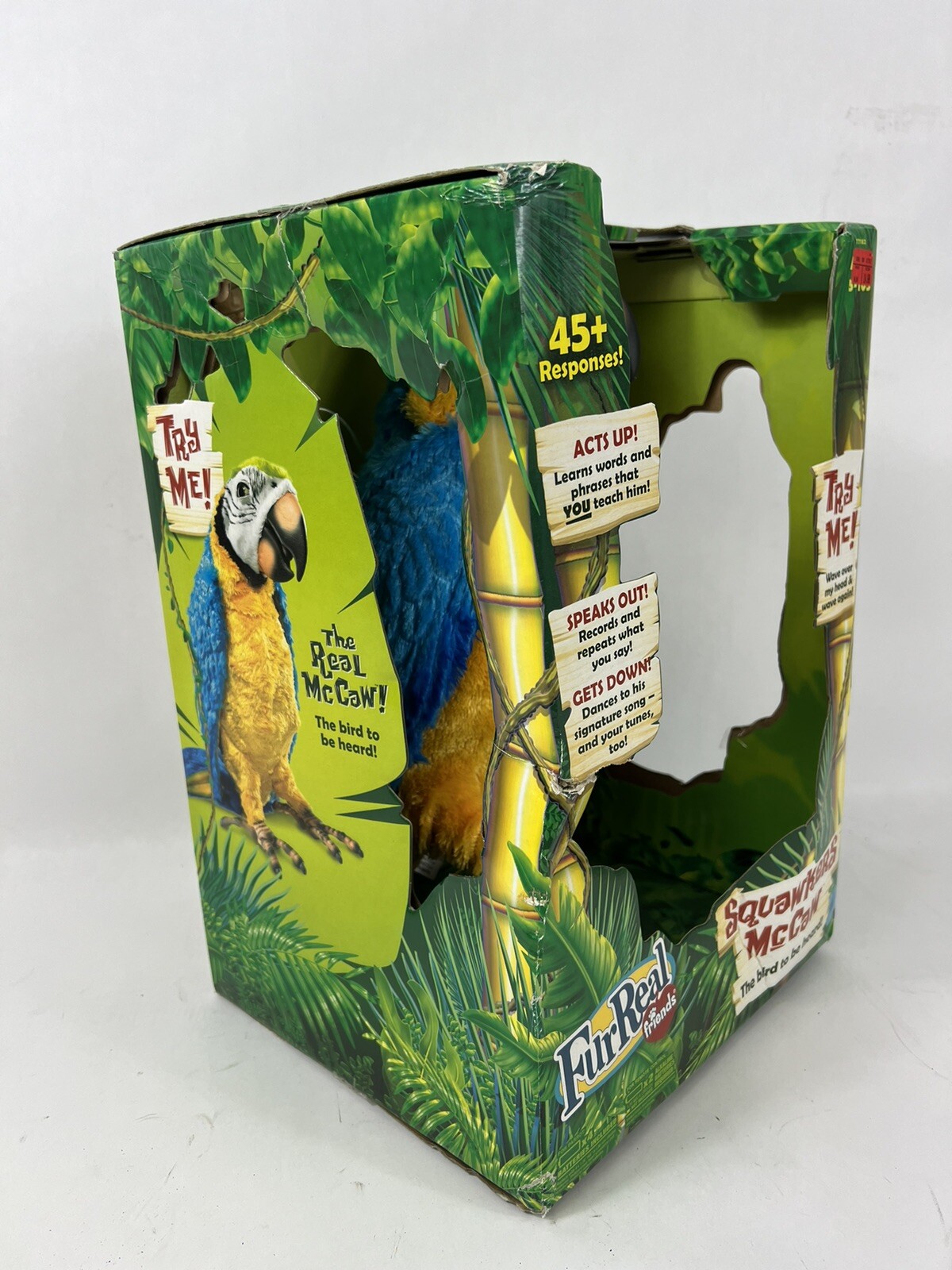 FurReal Friends Squawkers McCaw 16" Remote Controlled Interactive ...