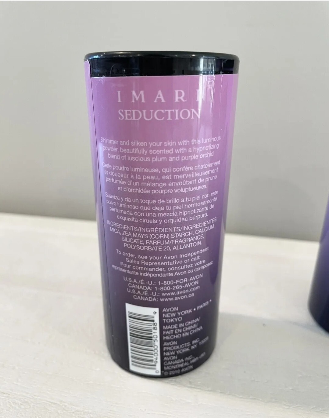 Avon IMARI SEDUCTION Shimmering Body Powder 1.4 oz. LOT OF 3 New ...