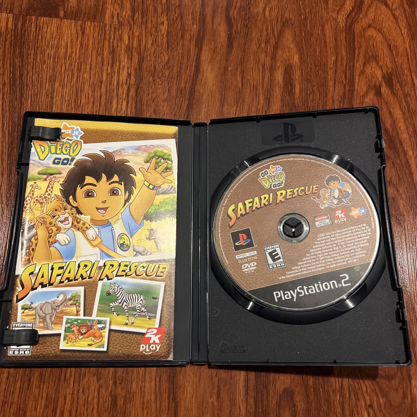 Go, Diego, Go Safari Rescue (Sony PlayStation 2, 2008) Complete PS2 ...