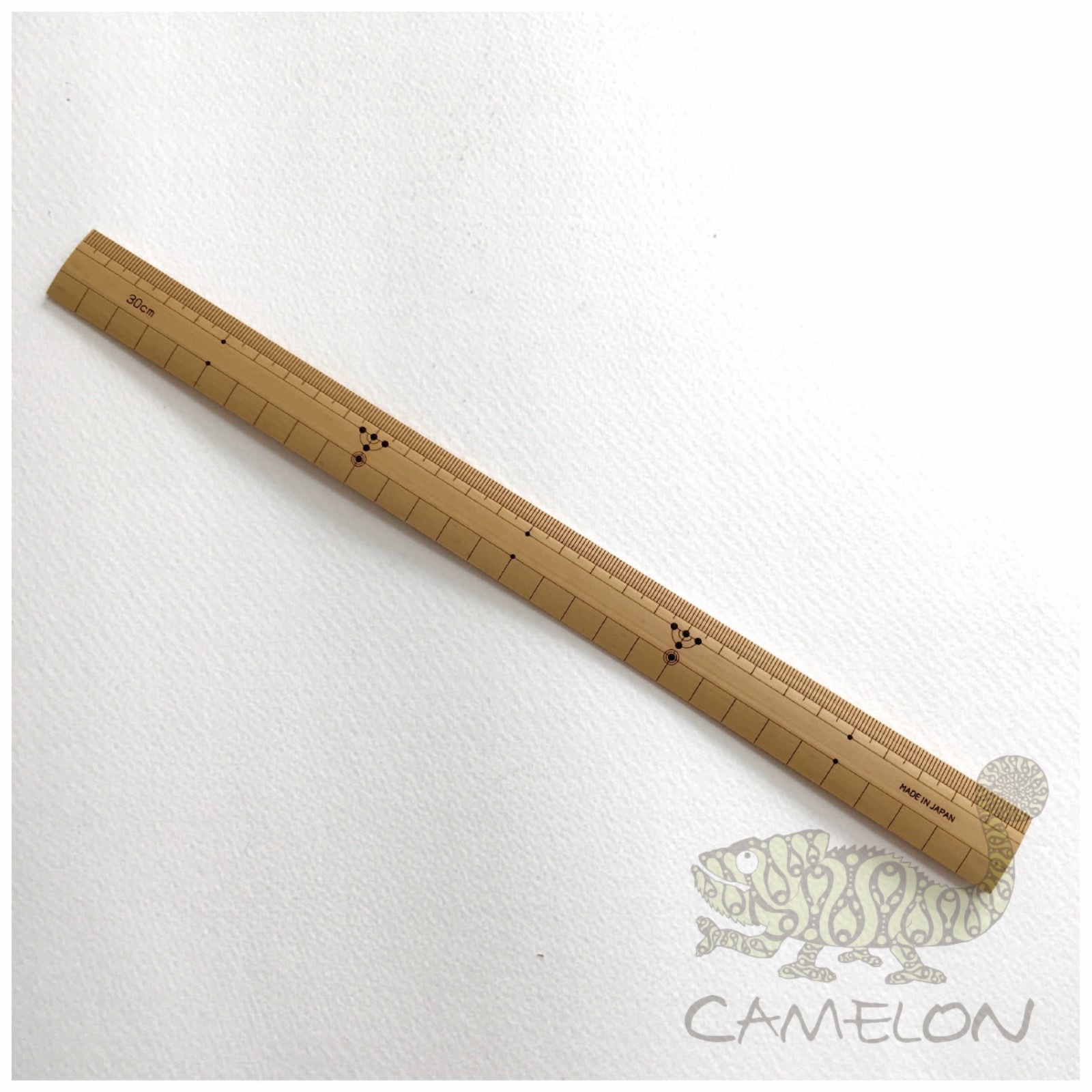 MADE IN JAPAN Japanese Bamboo Rule Small Ruler Scale 30cm 300mm | eBay