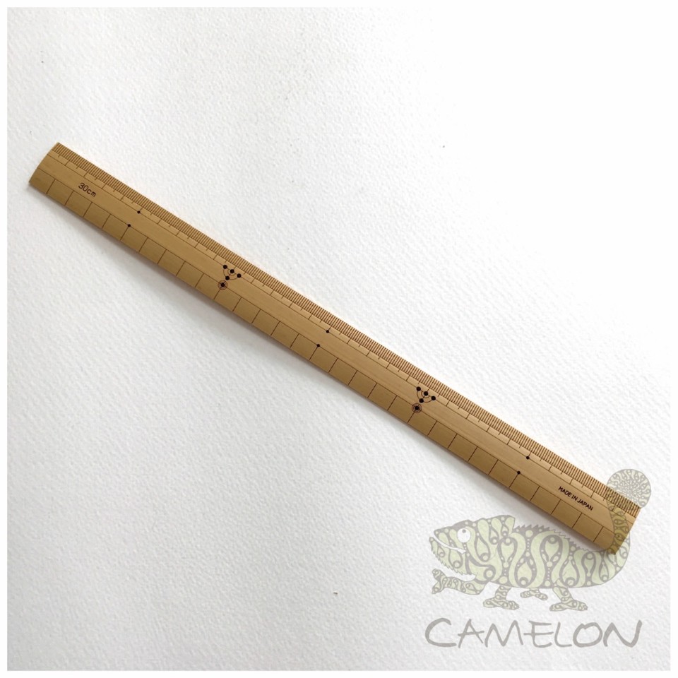 MADE IN JAPAN Japanese Bamboo Rule Small Ruler Scale 30cm 300mm | eBay