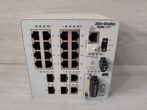 ALLEN-BRADLEY STRATIX 5700 ETHERNET MANAGED SWITCH 1783-BMS20CL PN ...
