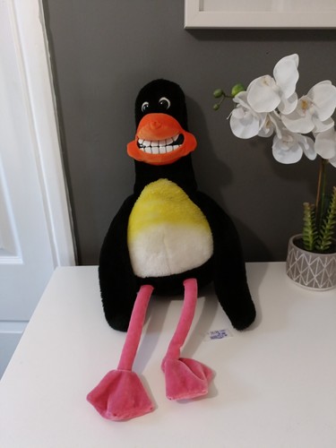Aardman Creature Comforts Large 22" Andrew Penguin Soft Plush Toy 1991 ...