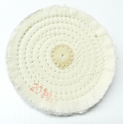 5" BUFFING WHEEL WHITE BUFF 20PLY NARROW BUFF THIN POLISHING BUFFING | eBay