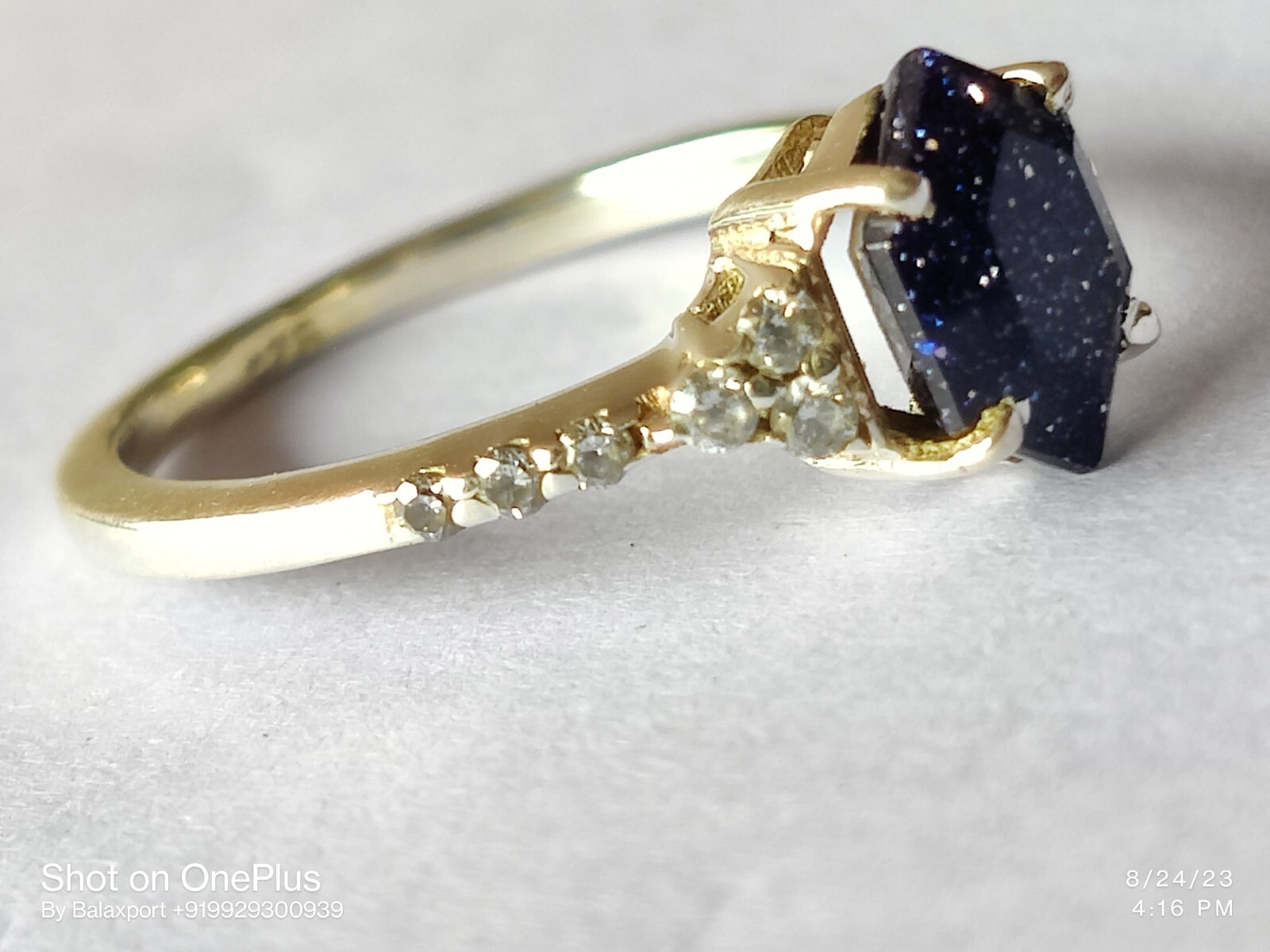 natural sandstone ring, silver ring, minimalist gemstone ring, gift for ...