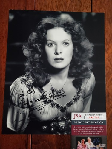 MAUREEN O'HARA SIGNED AUTOGRAPHED 8X10 PHOTO JSA COA JAMES SPENCE FOR ...