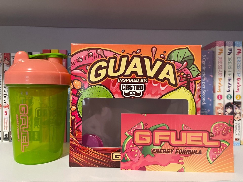 Collection of GFuel Shaker Cups / Collector Boxes / Stickers (See ...