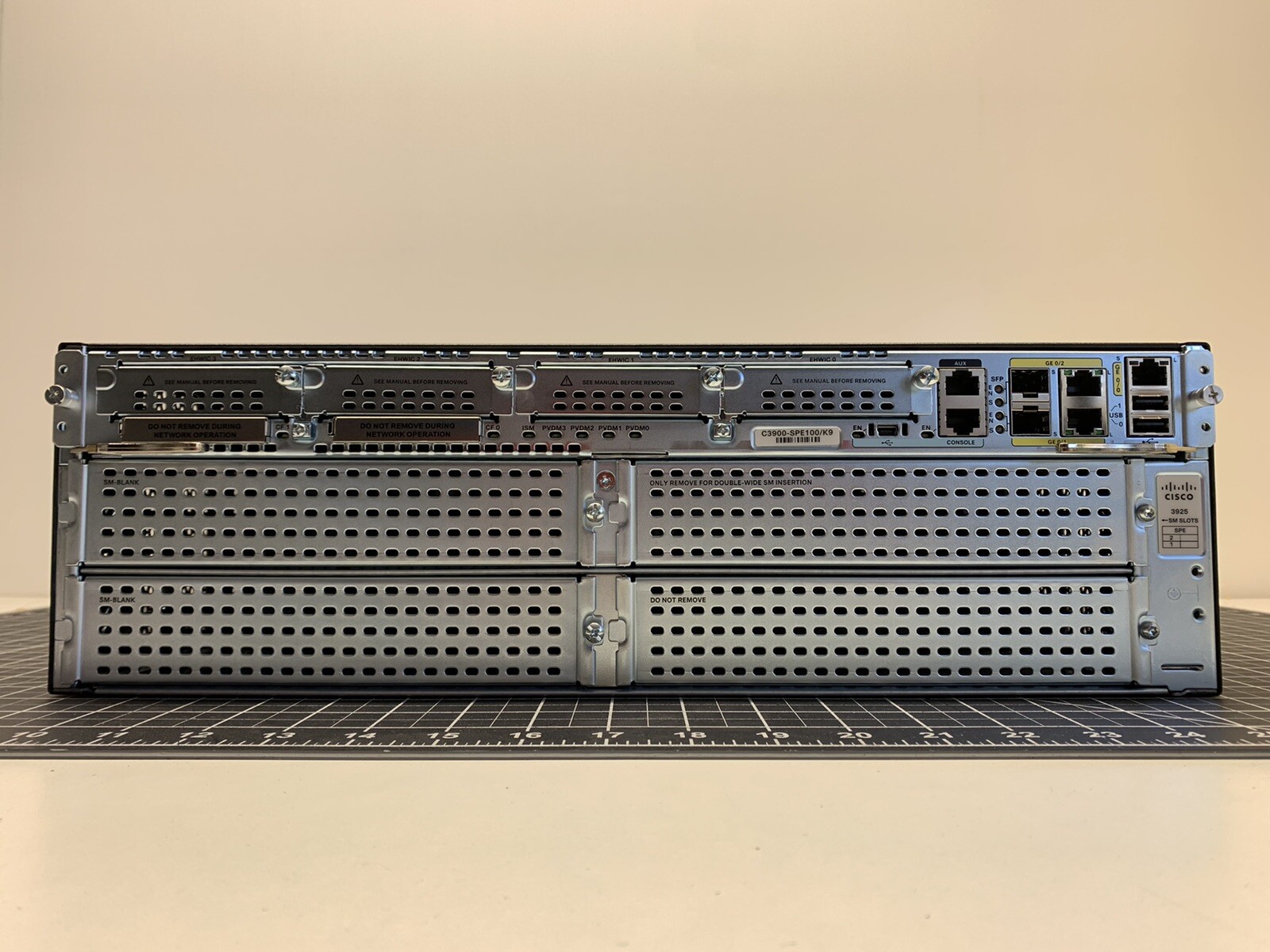 Cisco 3925 Router 3900 SPE100/K9 | #R344 | eBay