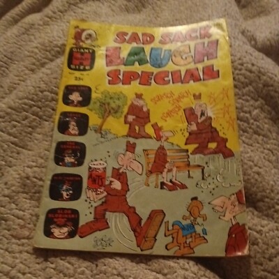Sad Sack Laugh Special #56 Harvey Comics 1970 bronze age cartoon and ...