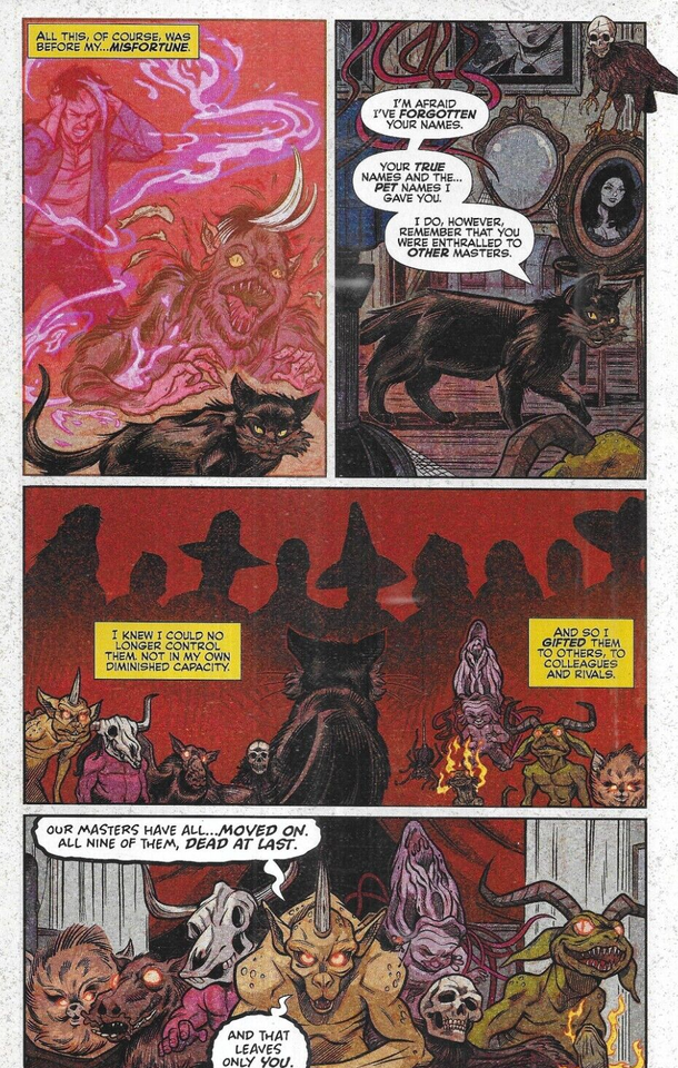 Nine Lives of Salem Comic 1 First Print Cover B Hack Variant 2025 ...