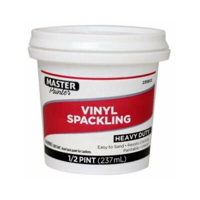 Master Painters Vinyl Spackling Paste, 1/2-Pint | eBay