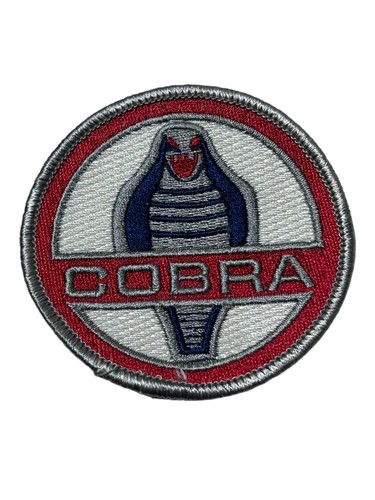 Vintage 90s Patch - Shelby Cobra 2.5" Red & Blue GT 500 G.T. 350 ...