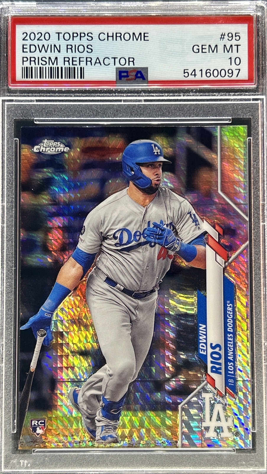 2020 Topps Chrome - Prism Refractor #95 Edwin Rios (RC) for sale online ...
