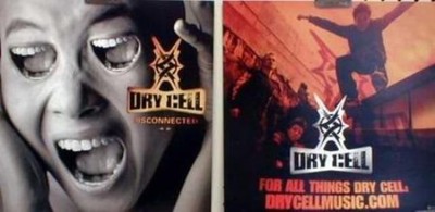 DRY CELL 2002 disconnected recalled promo poster/flat Flawless New Old ...