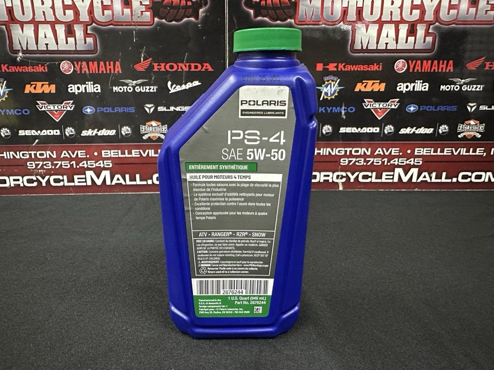 Polaris OEM Full Synthetic 5W-50 All-Season Engine Oil (2876244) | eBay