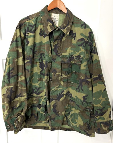 GENUINE US MARINE CORPS ERDL RDF JACKET / SHIRT - USMC - LARGE REG. | eBay